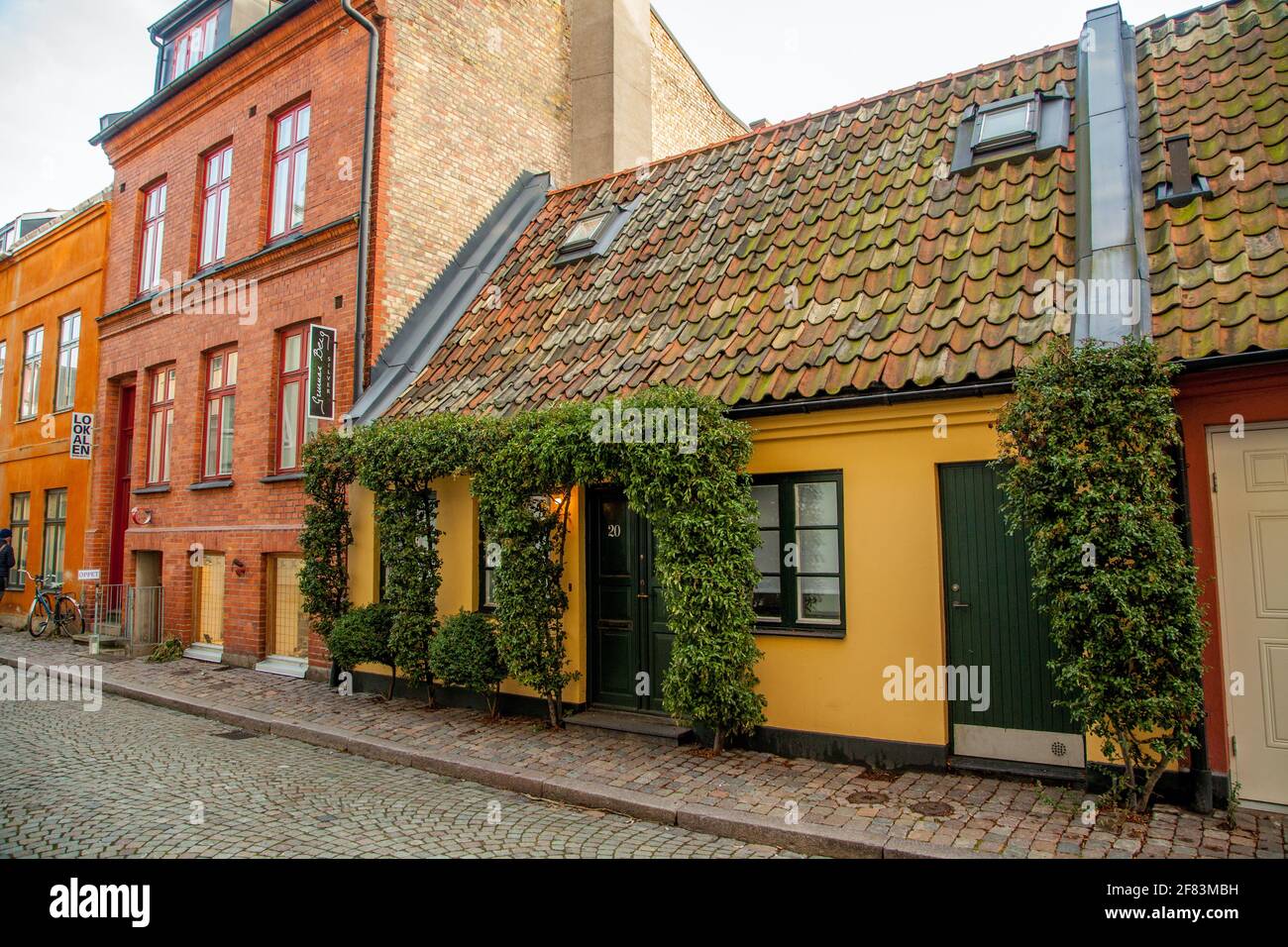 Malmö Sweden street view in Skåne, Sweden Stock Photo - Alamy
