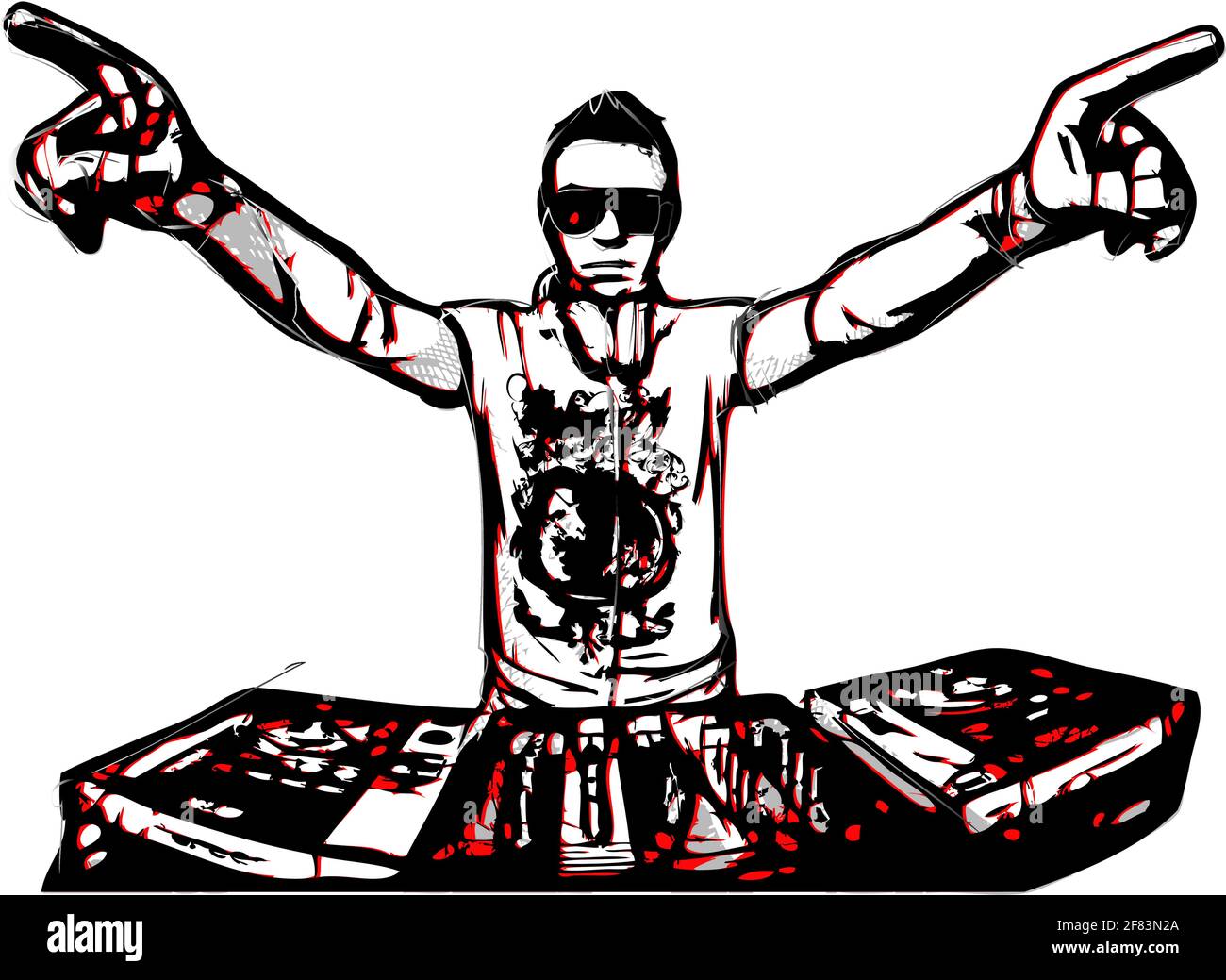 In play action Stock Vector Images - Alamy