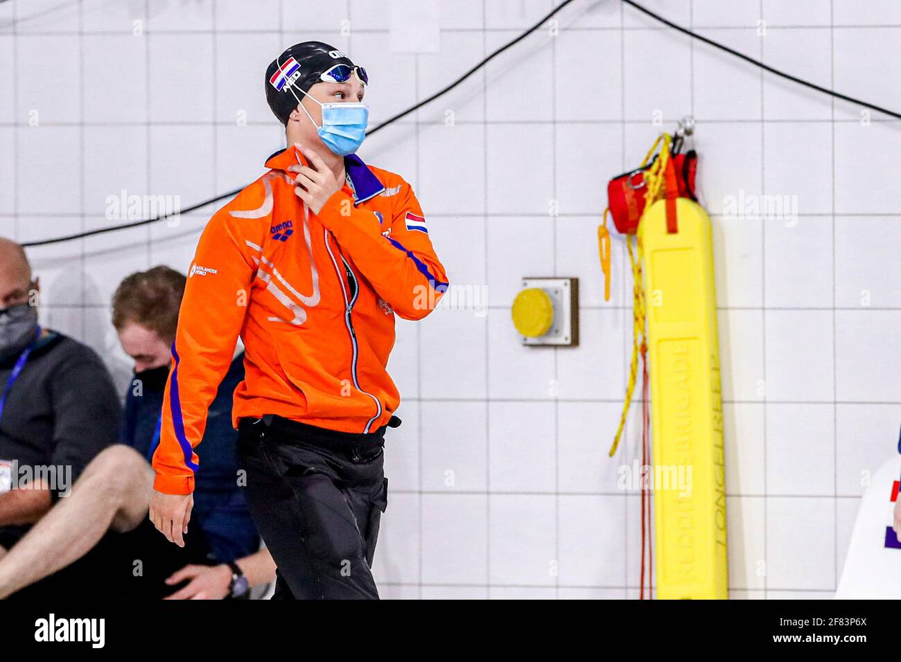 EINDHOVEN, NETHERLANDS - APRIL 11: Kim Busch during the Eindhoven ...