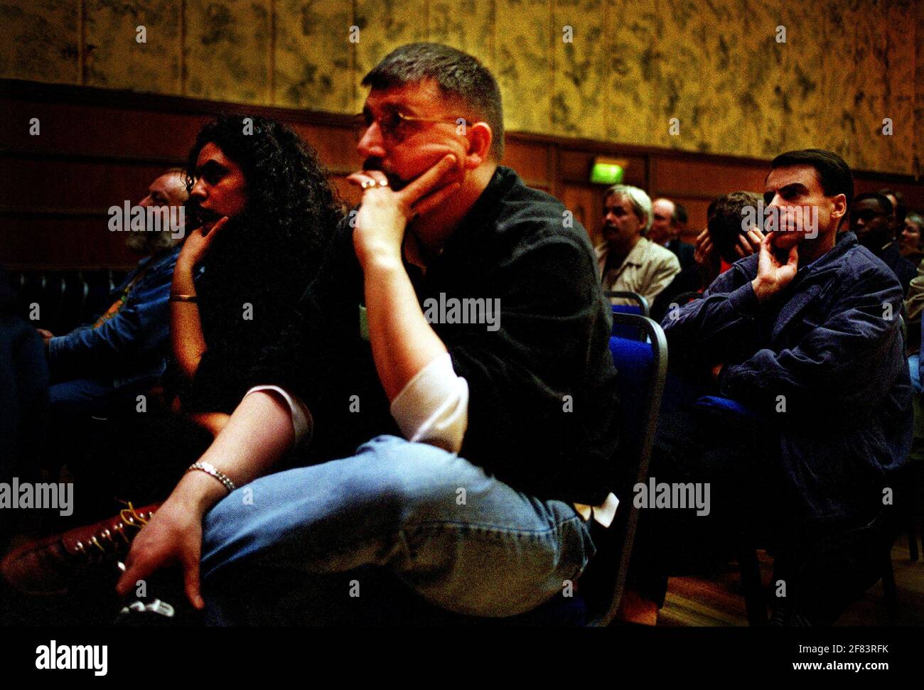 BBC BECTU Strike October 1998 Union Members at Fat Cat Rally held at ...