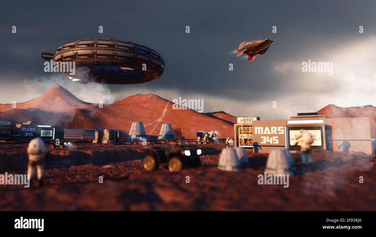 Hotel On Planet Mars