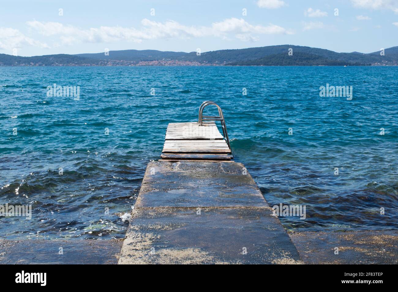 Walkway with stairs hi-res stock photography and images - Alamy
