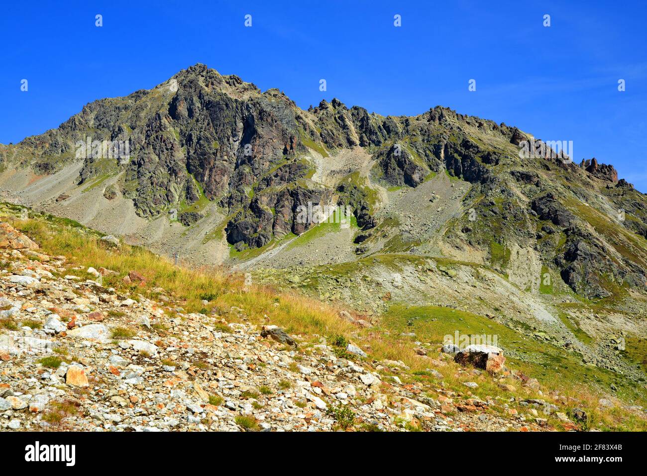 Canton grisons graubunden landscape mountain hi-res stock photography ...