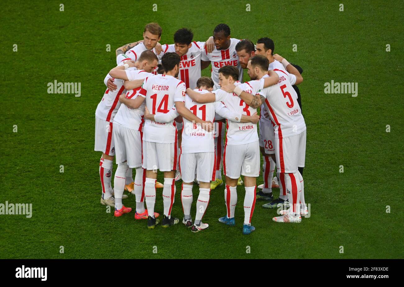 Cologne, Germany. 11th Apr, 2021. Football: Bundesliga, 1. FC Köln ...