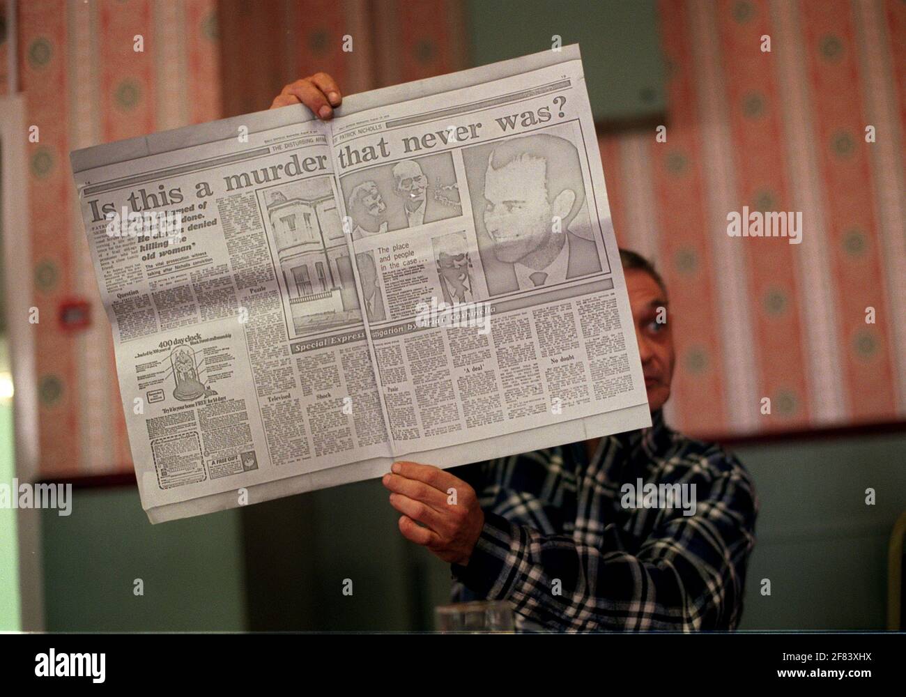 Paddy Hill one of the Birmingham six at the June 1998 conference of ...