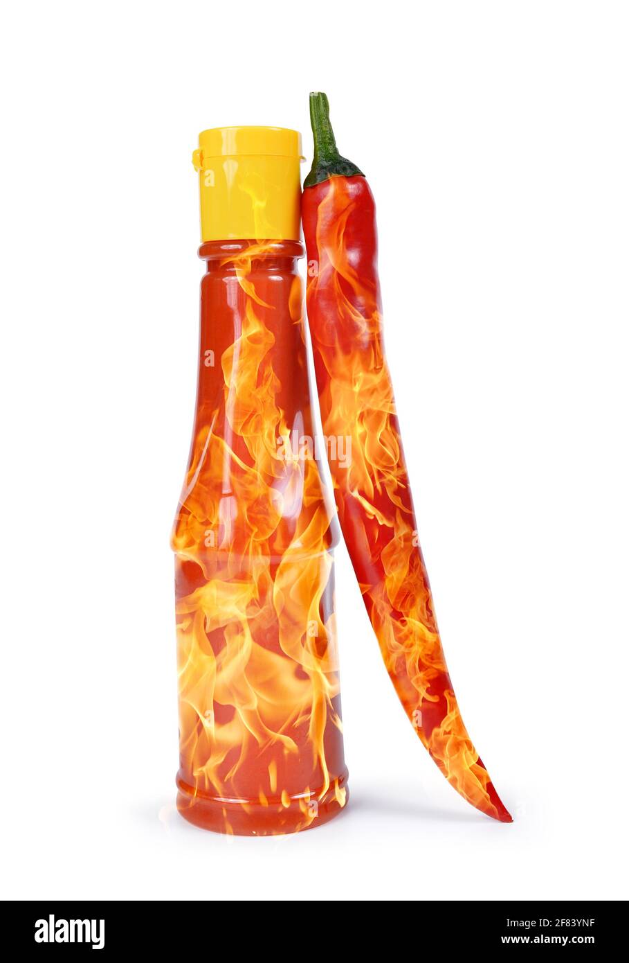 Capsaicin bottle Cut Out Stock Images & Pictures - Alamy