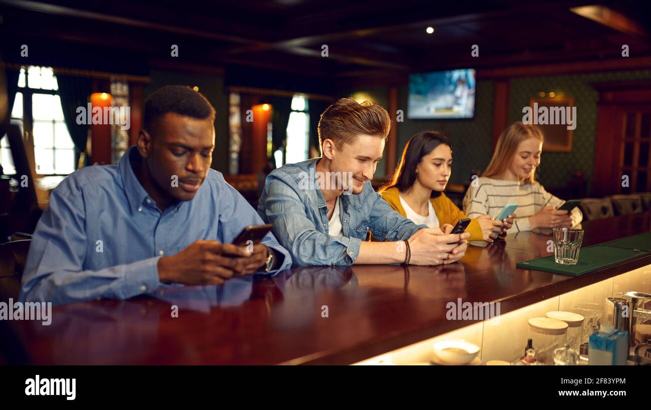Phones counter hi-res stock photography and images - Alamy