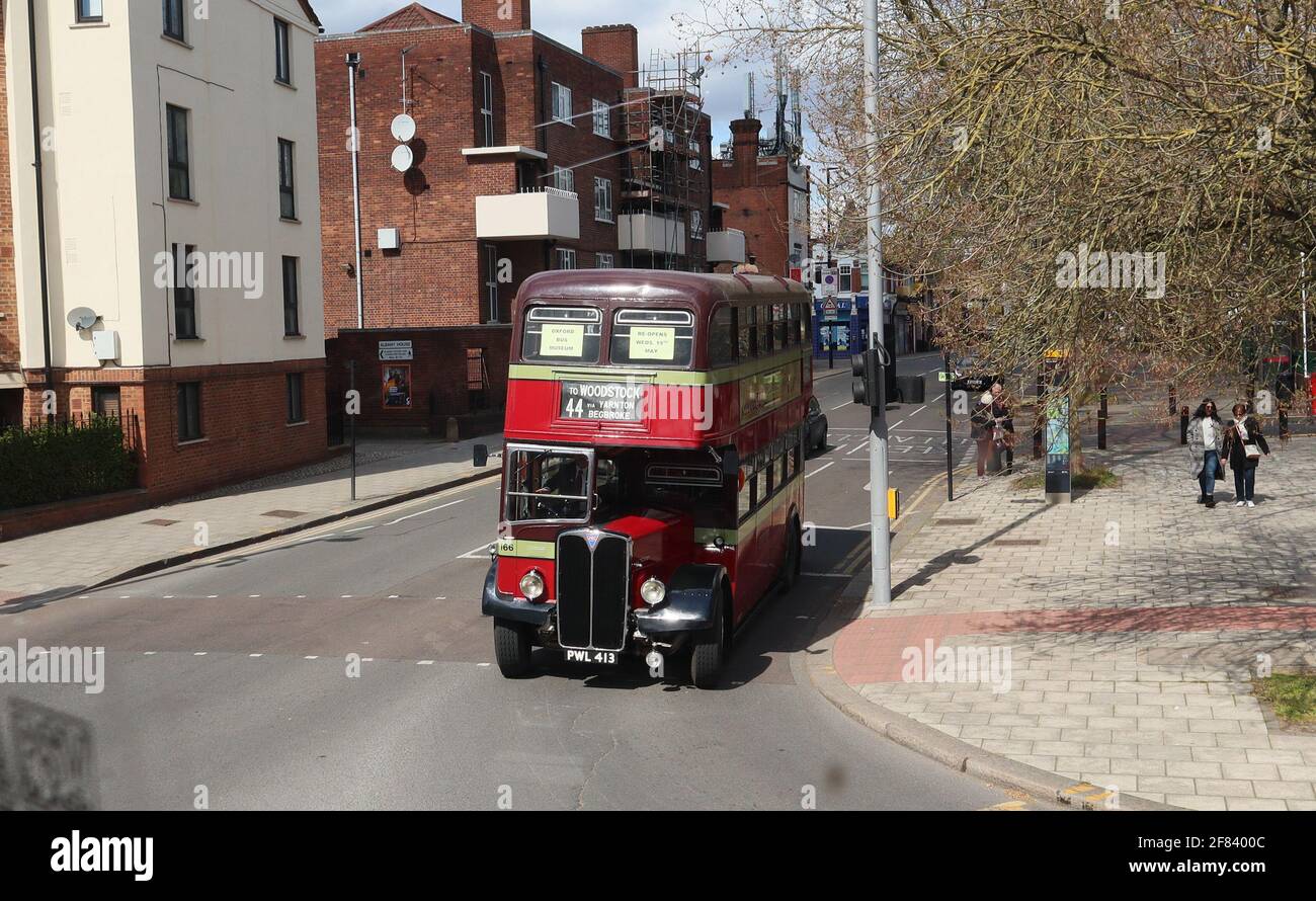 Route 65 Vintage London Bus Running Day, West London, UK, 11 April 2021 ...