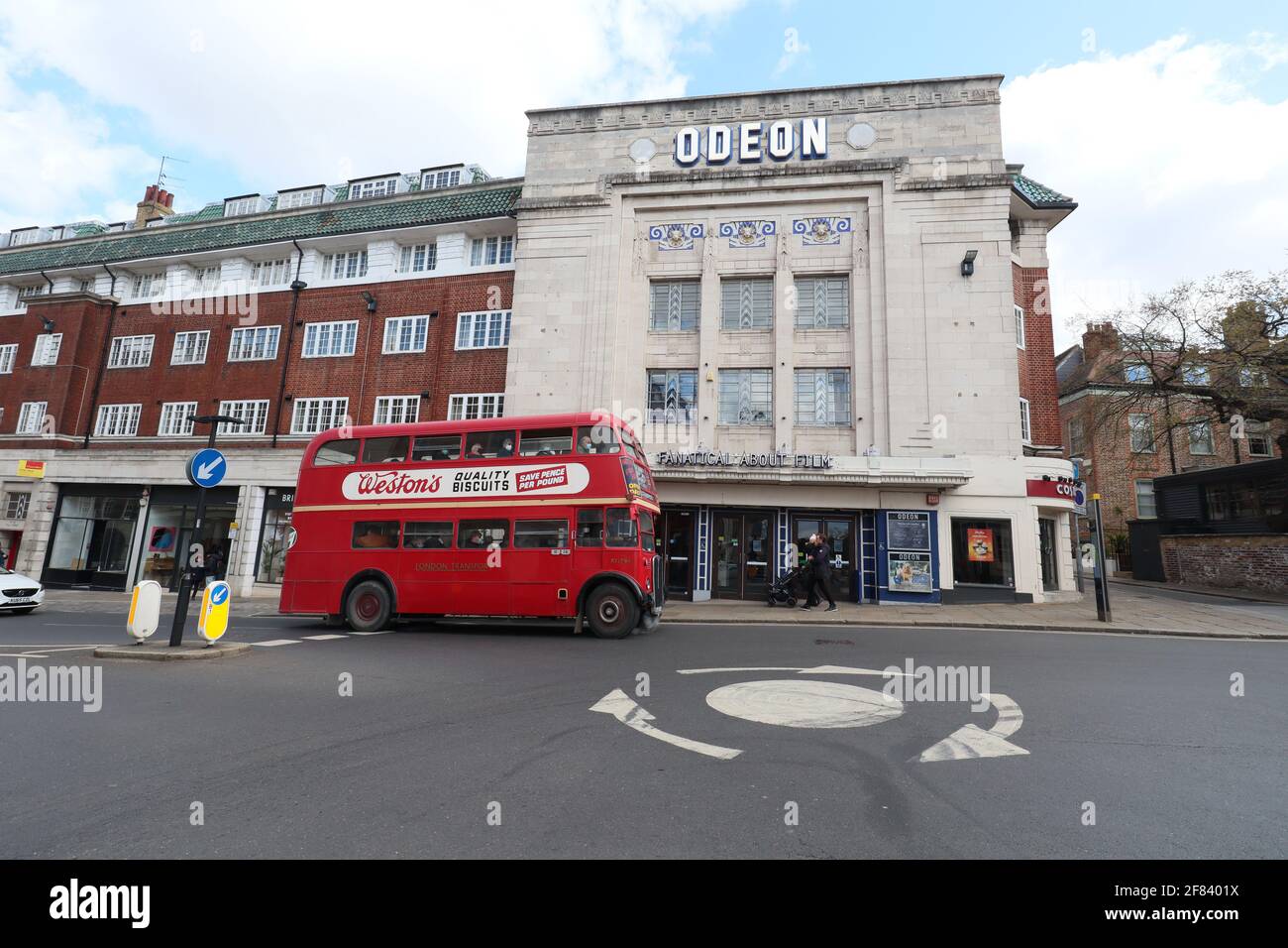 Route 65 Vintage London Bus Running Day, West London, UK, 11 April 2021 ...