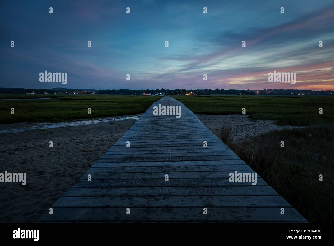 Beautiful Sunset in Cape Cod, Massachusetts Stock Photo - Alamy