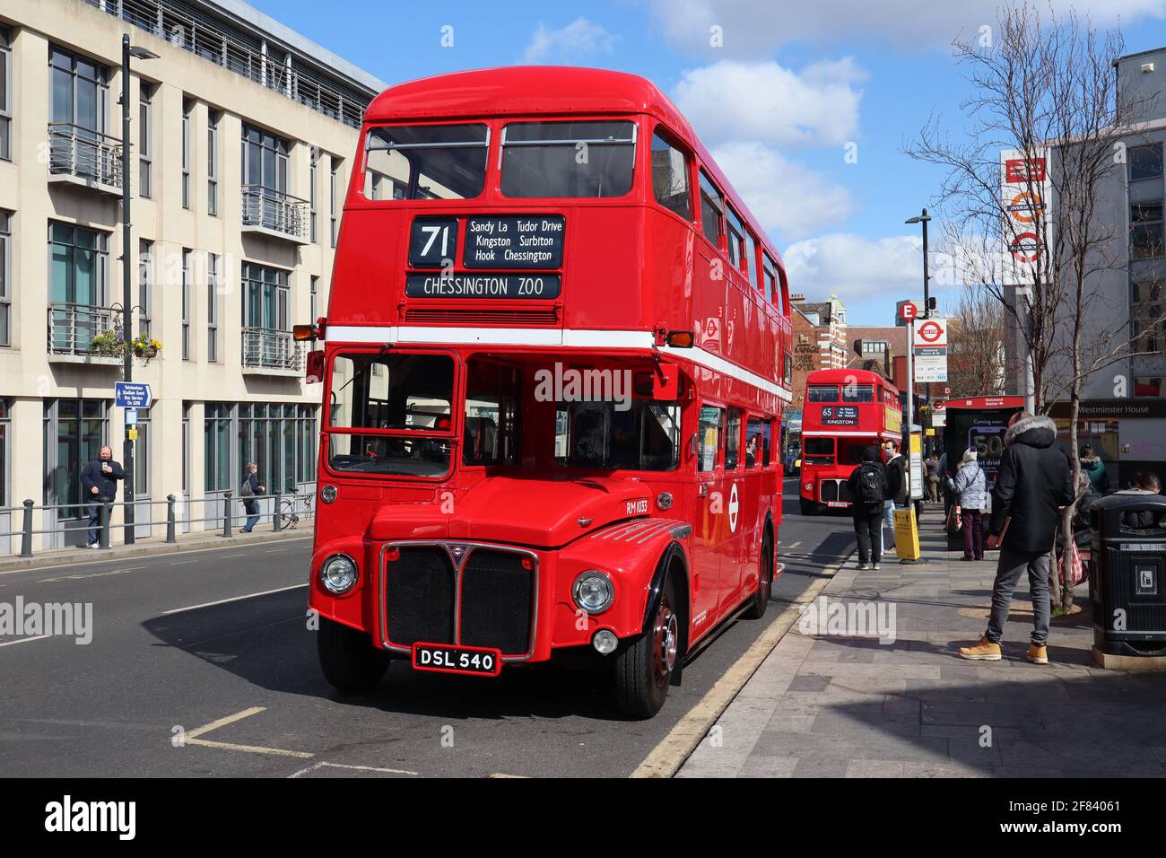 Bus route 65 hi-res stock photography and images - Alamy