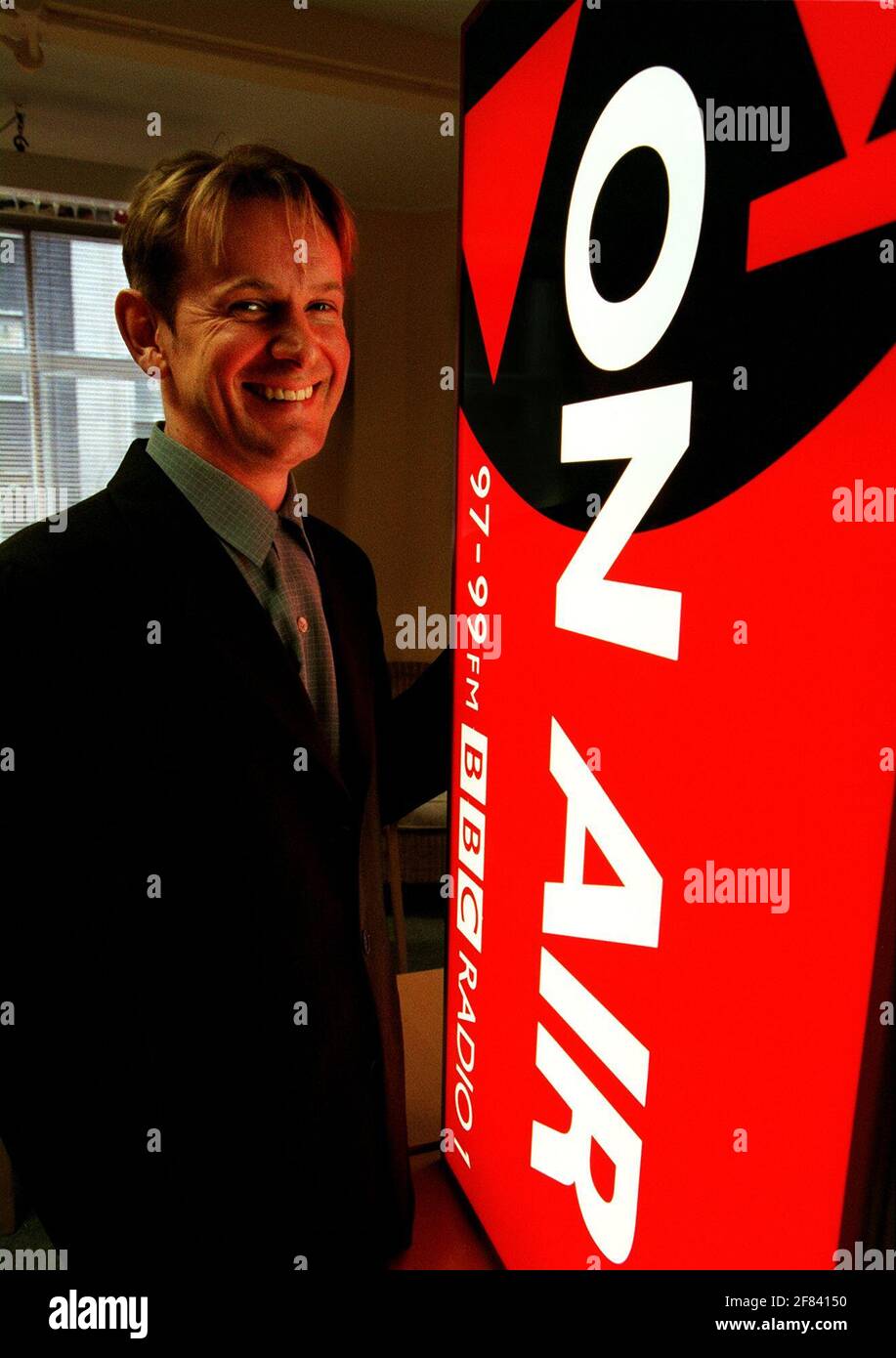 ANDY PARFITT, CONTROLLER OF RADIO ONE AT HIS OFFICE FEB 1999IN CENTRAL ...