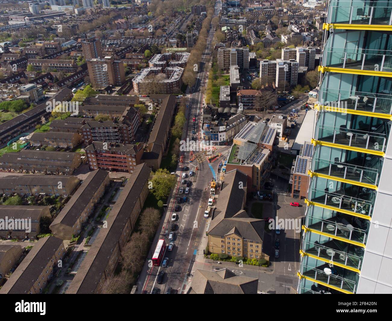 Elephant and Castle development and regeneration Stock Photo - Alamy