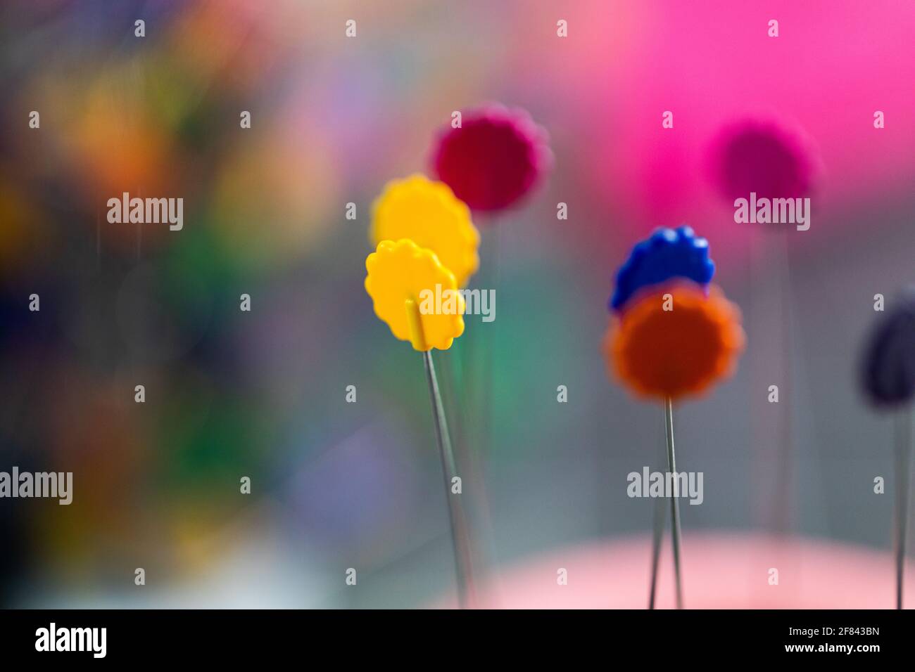 Plastic head pins for sewing hi-res stock photography and images - Alamy
