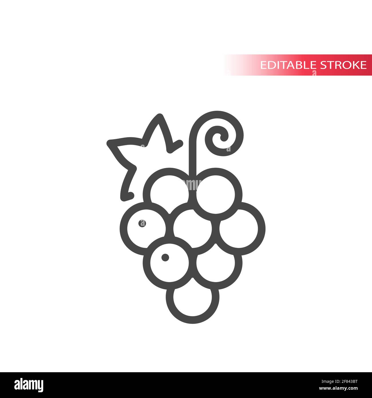 Grape symbol Stock Vector Images - Alamy