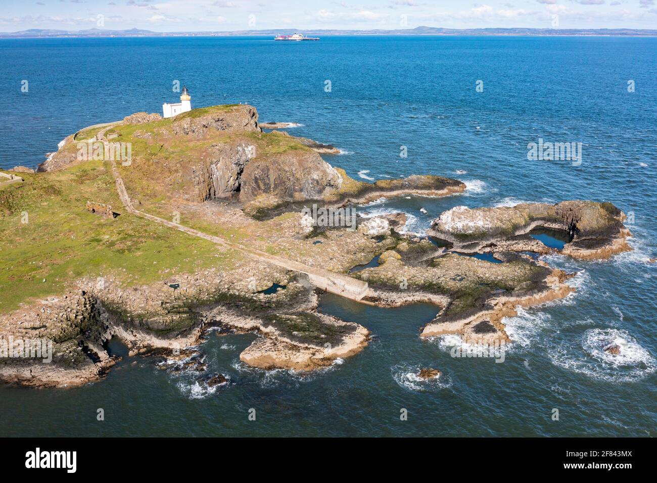East lothian lighthouse hi-res stock photography and images - Alamy