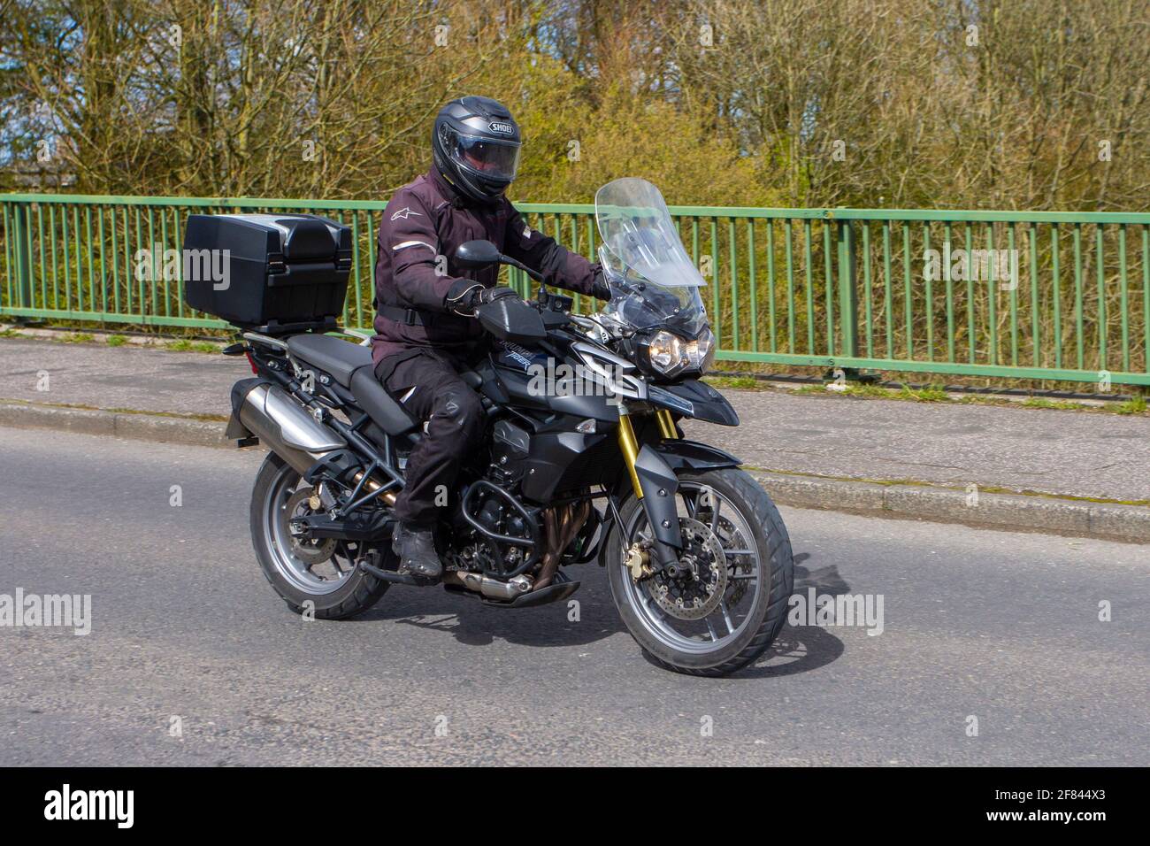 Triumph Tiger Motorcycle High Resolution Stock Photography and Images ...