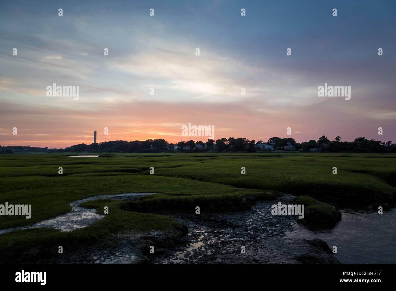Beautiful Sunset in Cape Cod, Massachusetts Stock Photo - Alamy