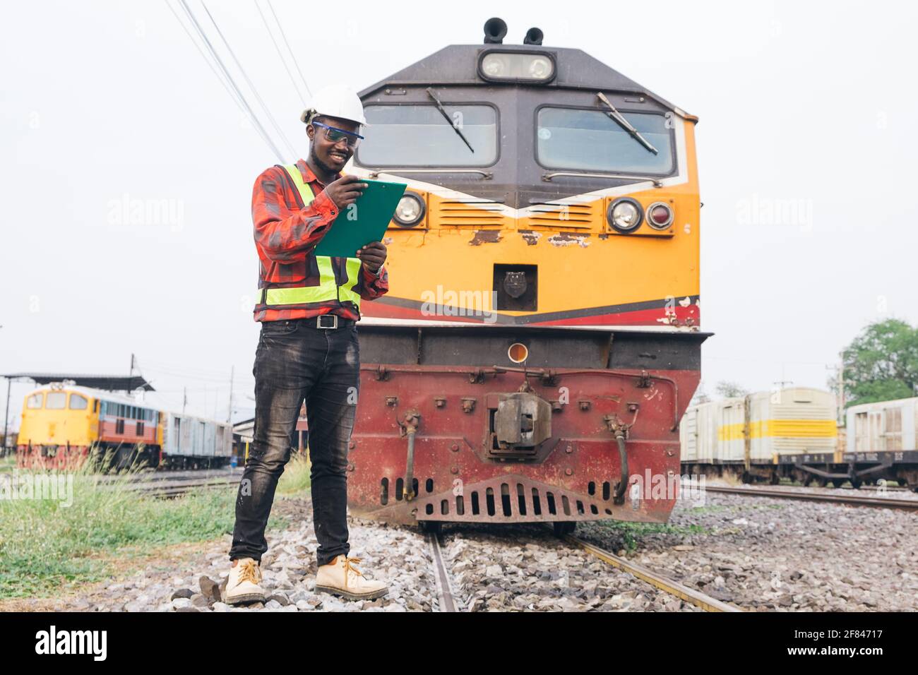 African american railroad construction hi-res stock photography and ...
