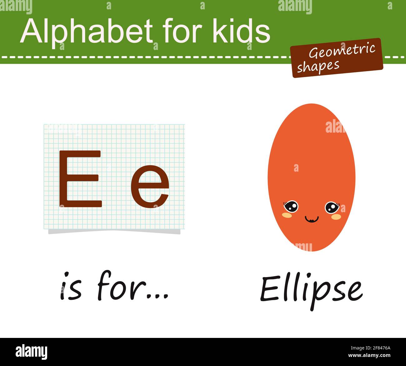 Ellipse cartoon hi-res stock photography and images - Alamy