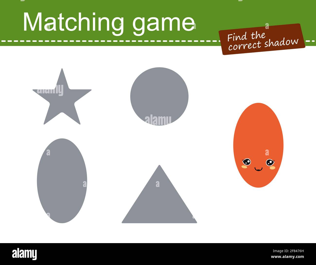 Ellipse shapes for kids hi-res stock photography and images - Alamy