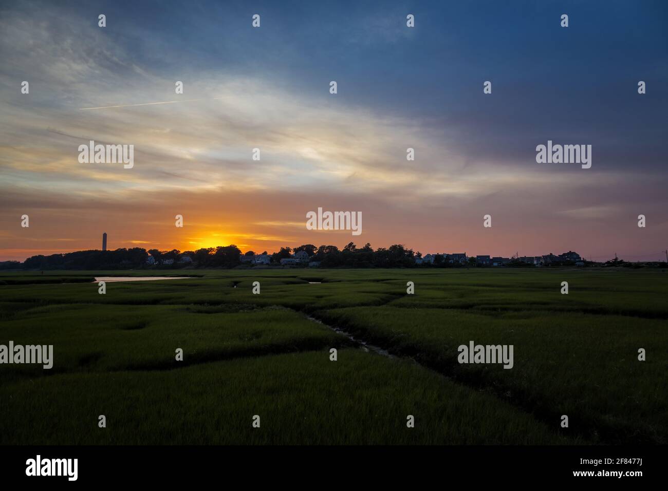 Beautiful Sunset in Cape Cod, Massachusetts Stock Photo - Alamy