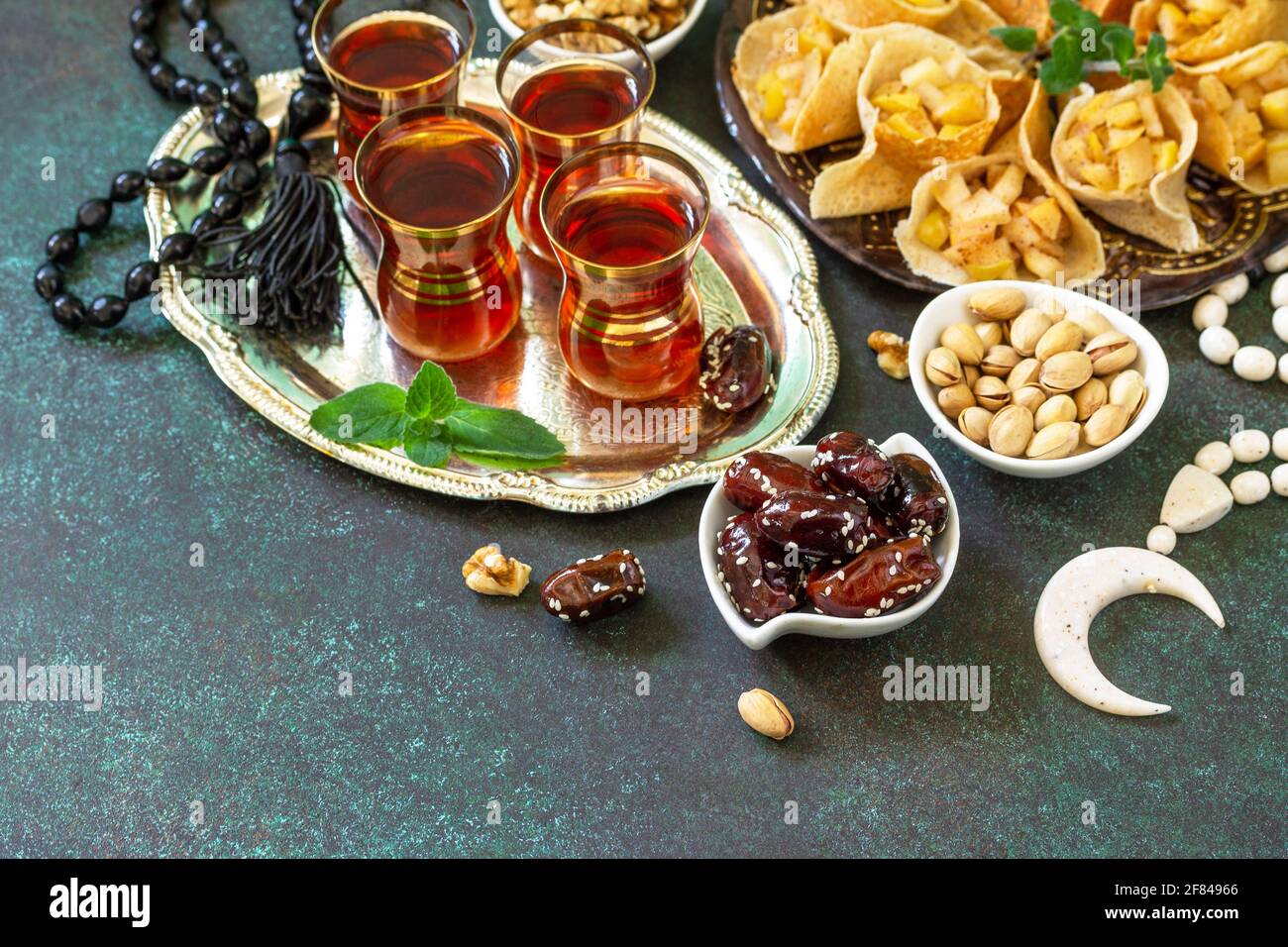 Arabic Cuisine. Ramadan Kareem Festive. Ramadan menu, of Egyptian ...