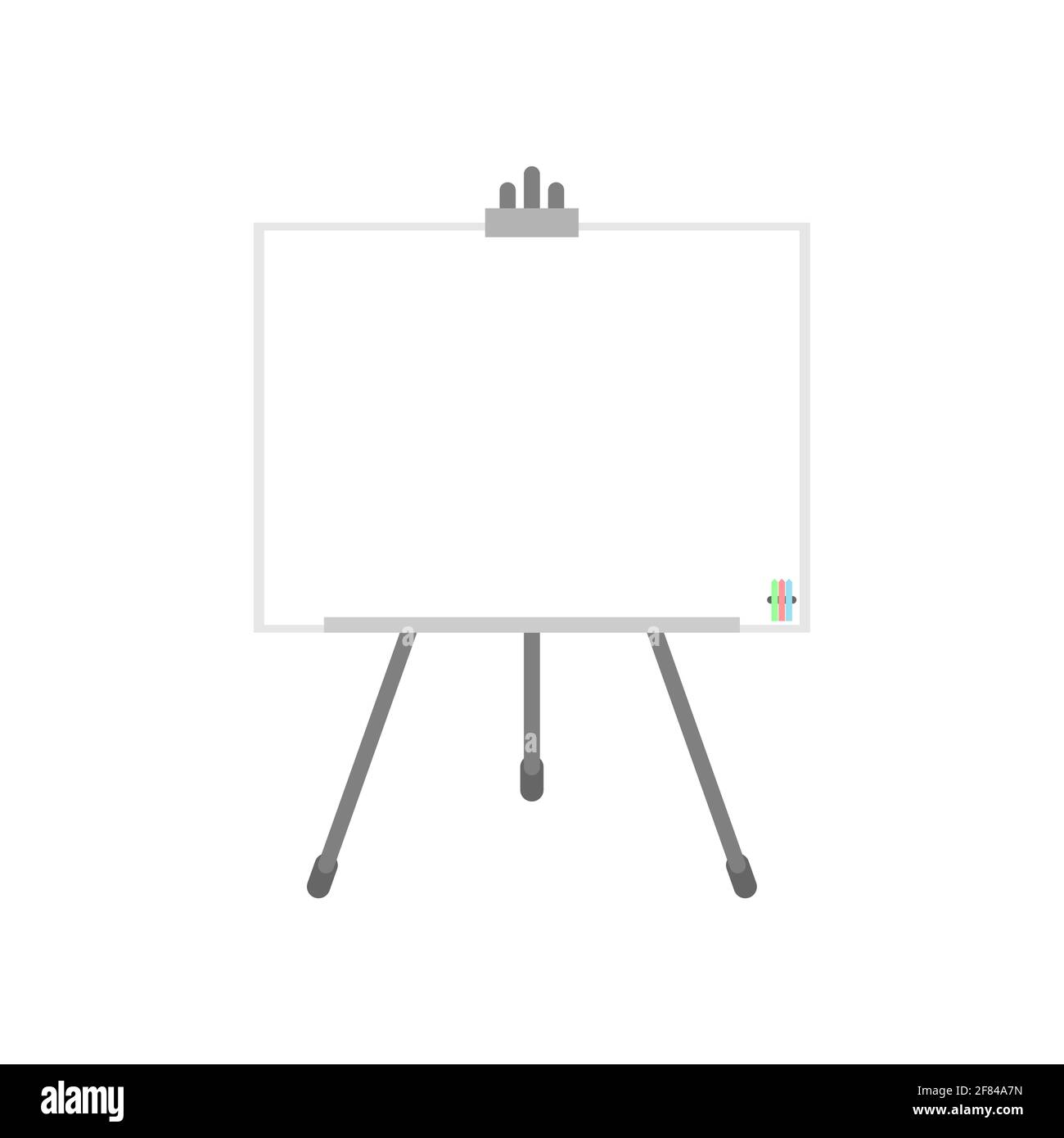 Office presentation board isolated. vector illustration Stock Vector ...