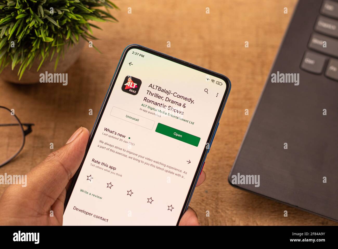 Alt balaji logo hi-res stock photography and images - Alamy