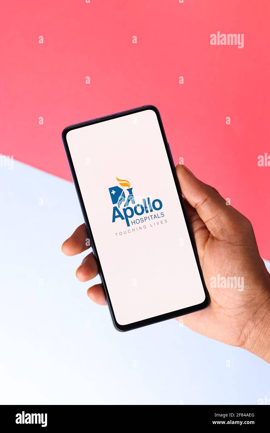 Apollo hospitals logo hi-res stock photography and images - Alamy