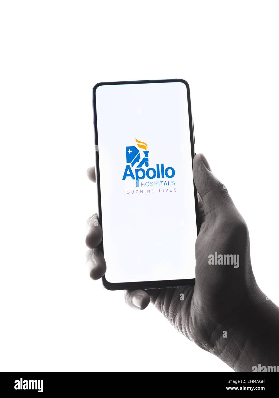 Apollo hospitals logo hi-res stock photography and images - Alamy