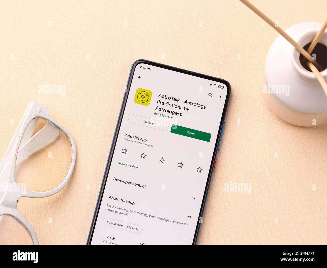 Astrotalk logo hi-res stock photography and images - Alamy