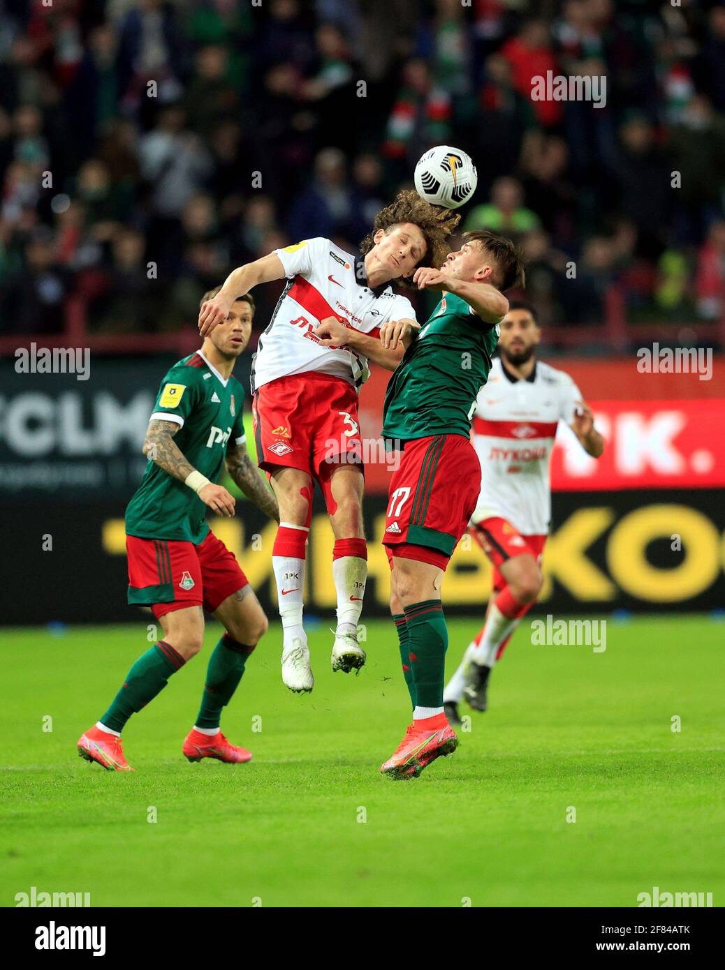 MOSCOW, RUSSIA, APRIL 11, 2021. The 2020/21 Russian Football Premier ...