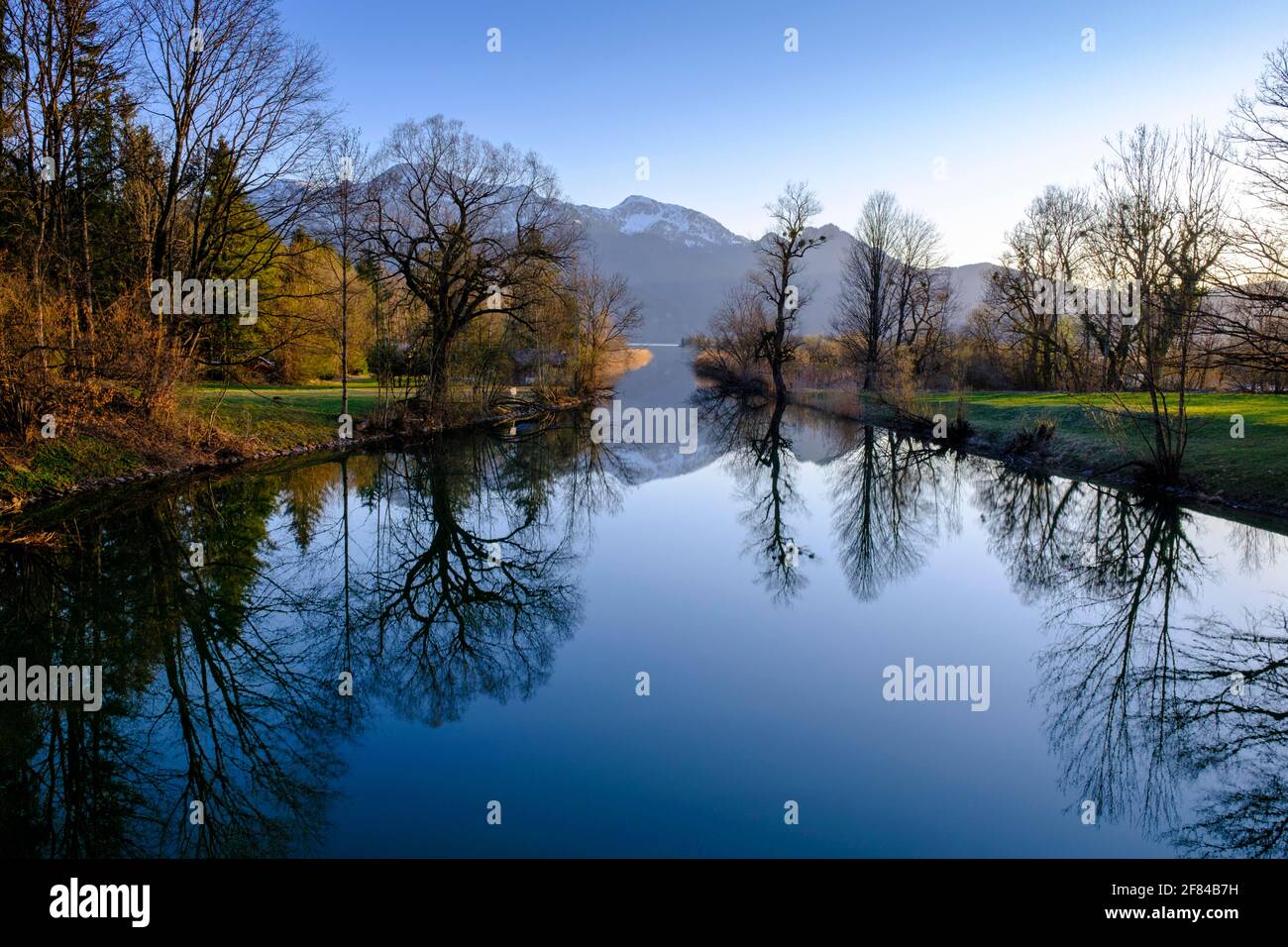 Lake kochelsee river loisach hi-res stock photography and images - Alamy