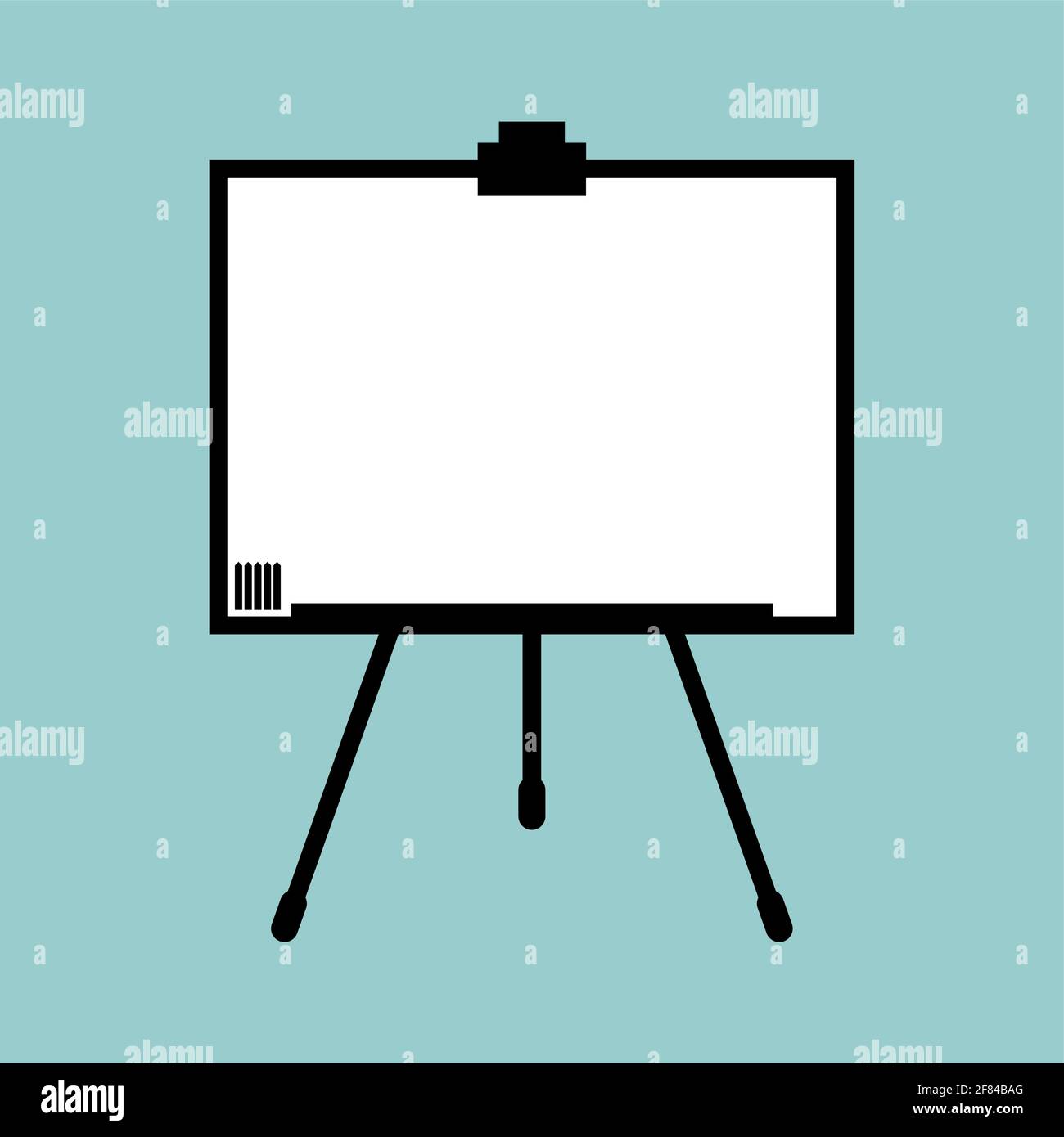 Office presentation board isolated. vector illustration Stock Vector ...