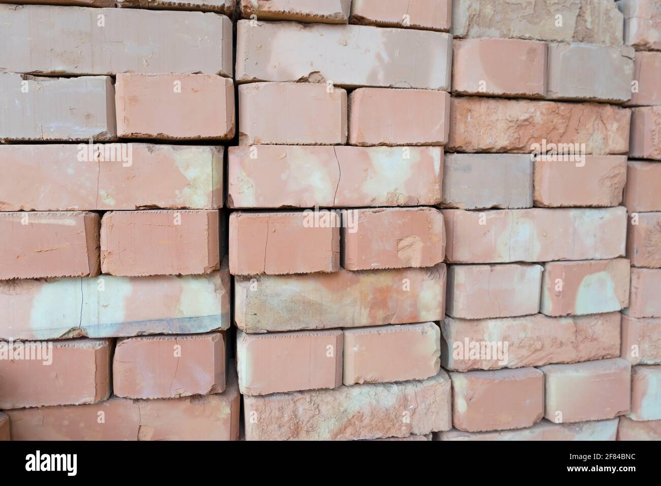 Brickwork of brick, folded in a certain way and fixed with mortar ...