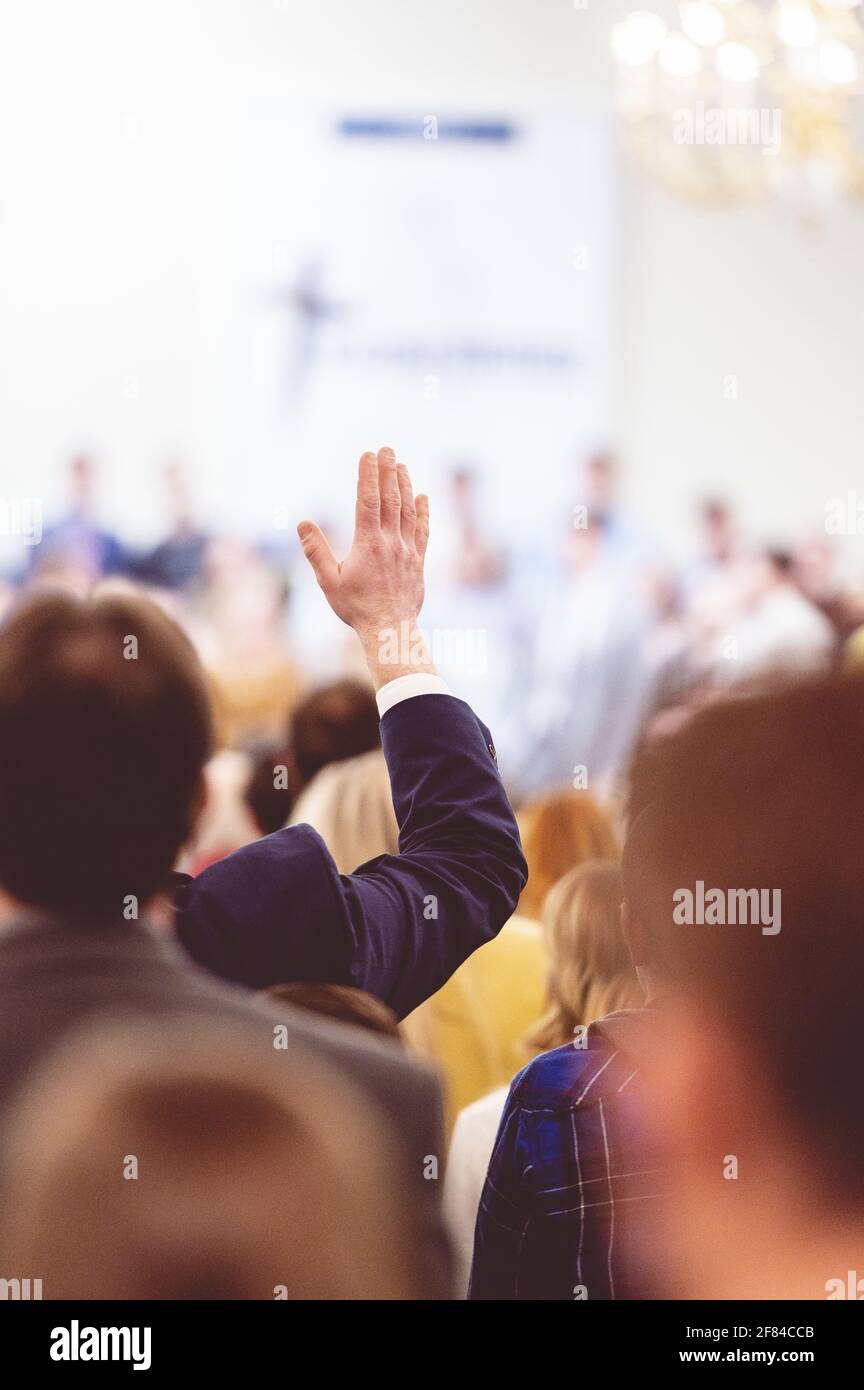 Jesus raising hand hi-res stock photography and images - Alamy