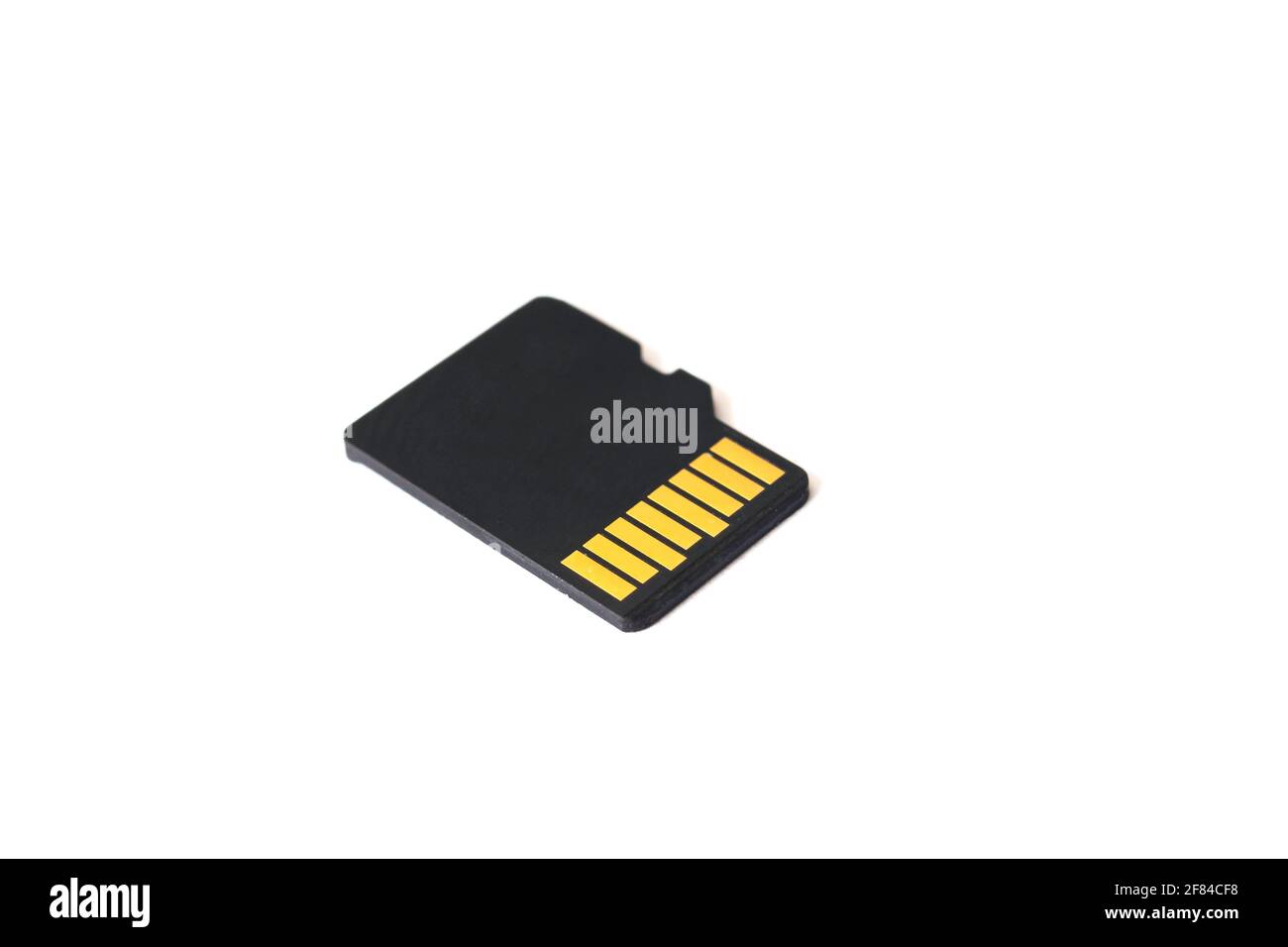 Micro CD card isolated on white background Stock Photo - Alamy