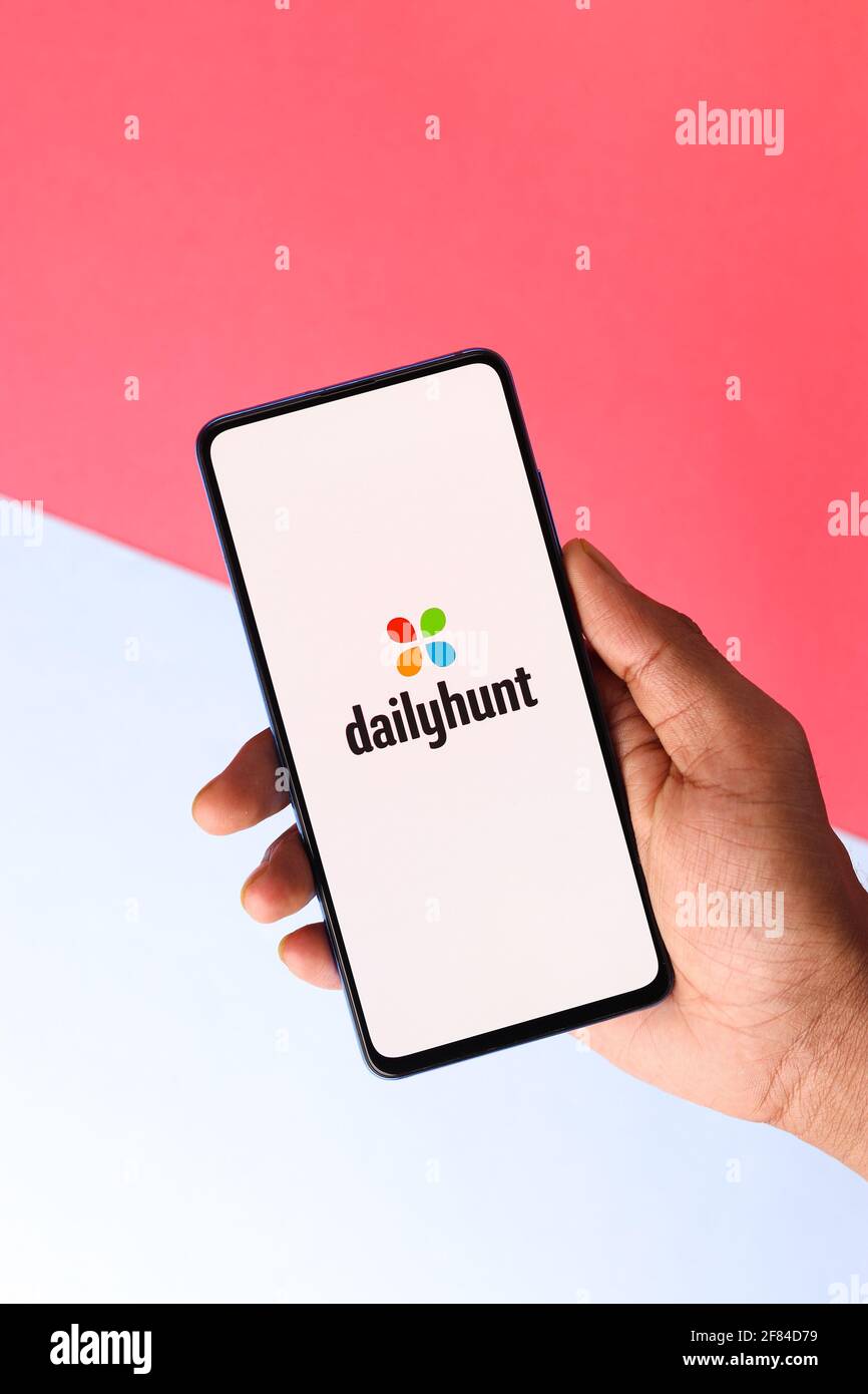 Dailyhunt logo hi-res stock photography and images - Alamy
