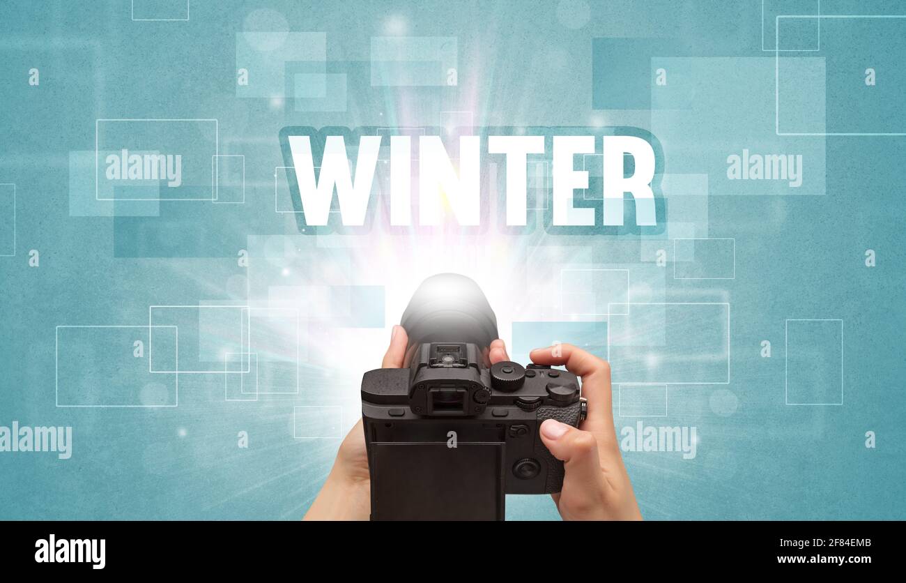 hand holding digital camera, traveling concept Stock Photo - Alamy