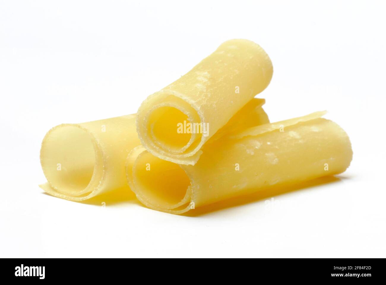 Planed and rolled, sliced, alpine cheese, hard cheese, raw milk cheese ...