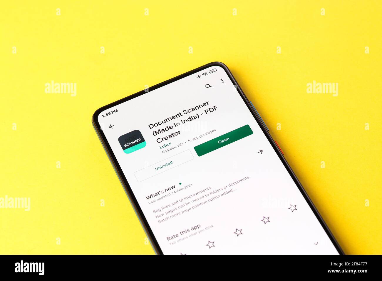 Document scanner logo hi-res stock photography and images - Alamy