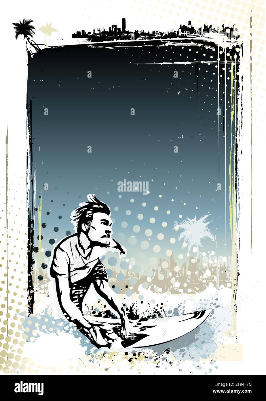 Teenage surfer Cut Out Stock Images & Pictures - Alamy