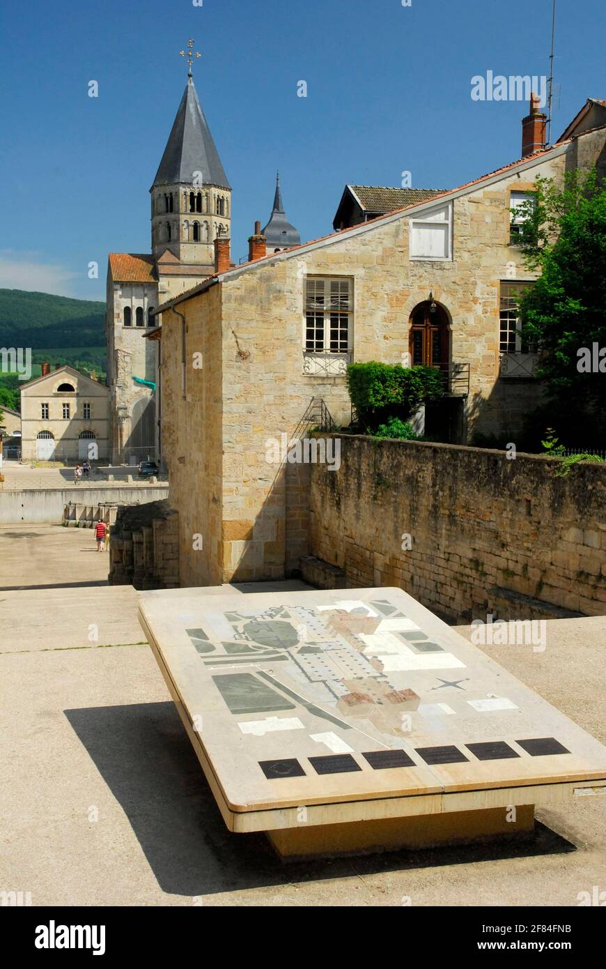 Abbey church Saint-Pierre-et-Saint-Paul, monastery church, Cluny ...