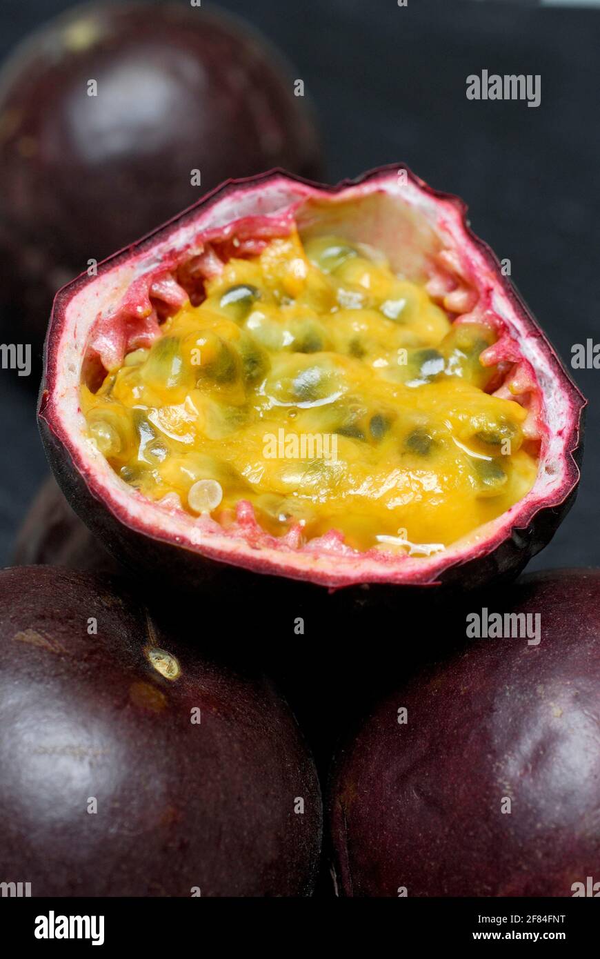 (Passiflora) Passion fruit Stock Photo - Alamy