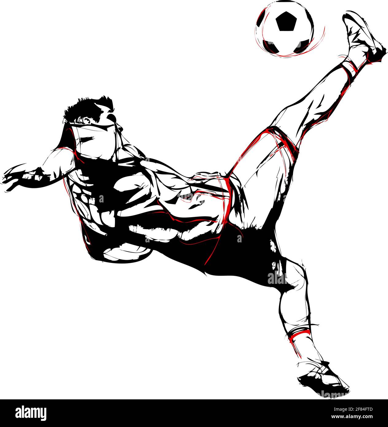 soccer player vector illustration Stock Vector Image & Art - Alamy