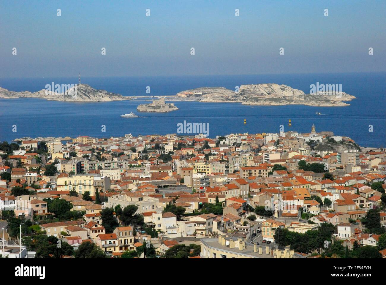 Frioul Islands with Chateau d'If, Bouches-du-Rhone, Provence, Southern ...