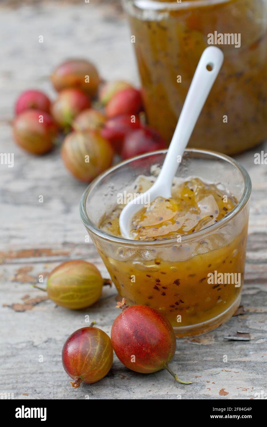 Gooseberry jam jar hi-res stock photography and images - Alamy