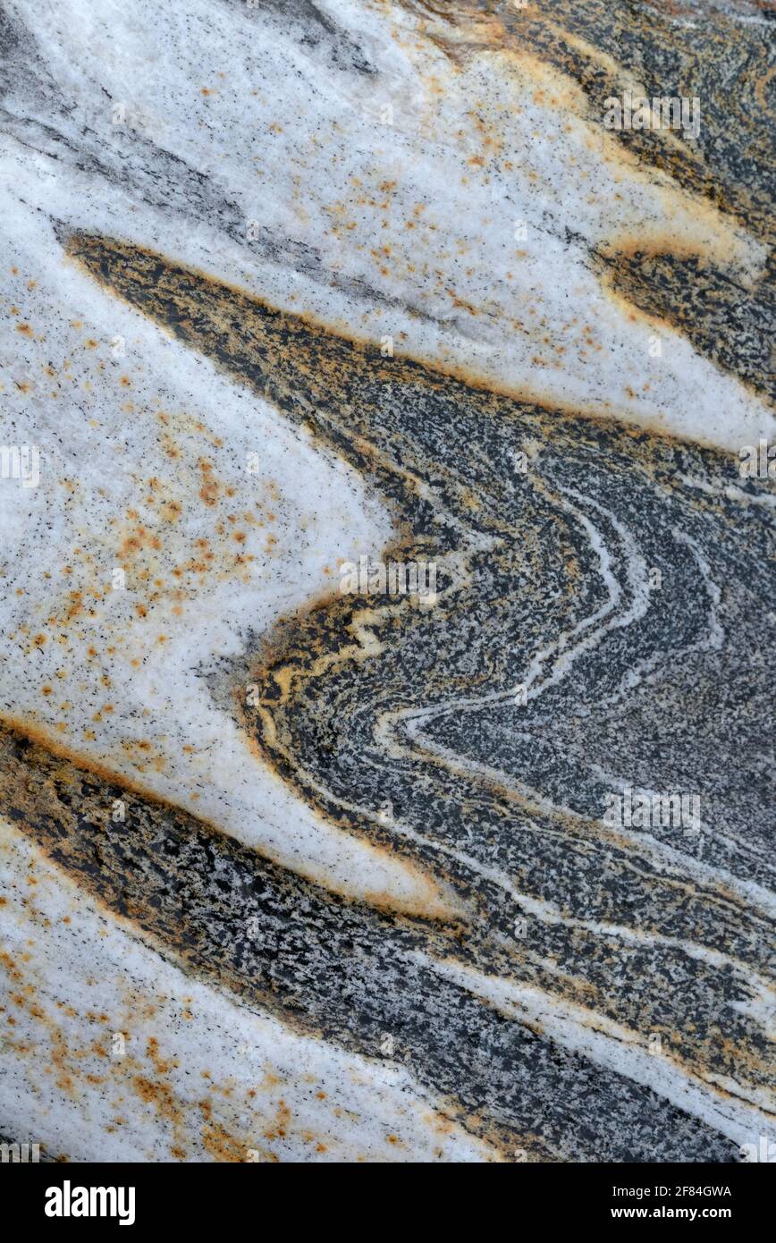 Stone structure, Ticino, rock vein, Valle Verzasca, Ticino, Switzerland ...