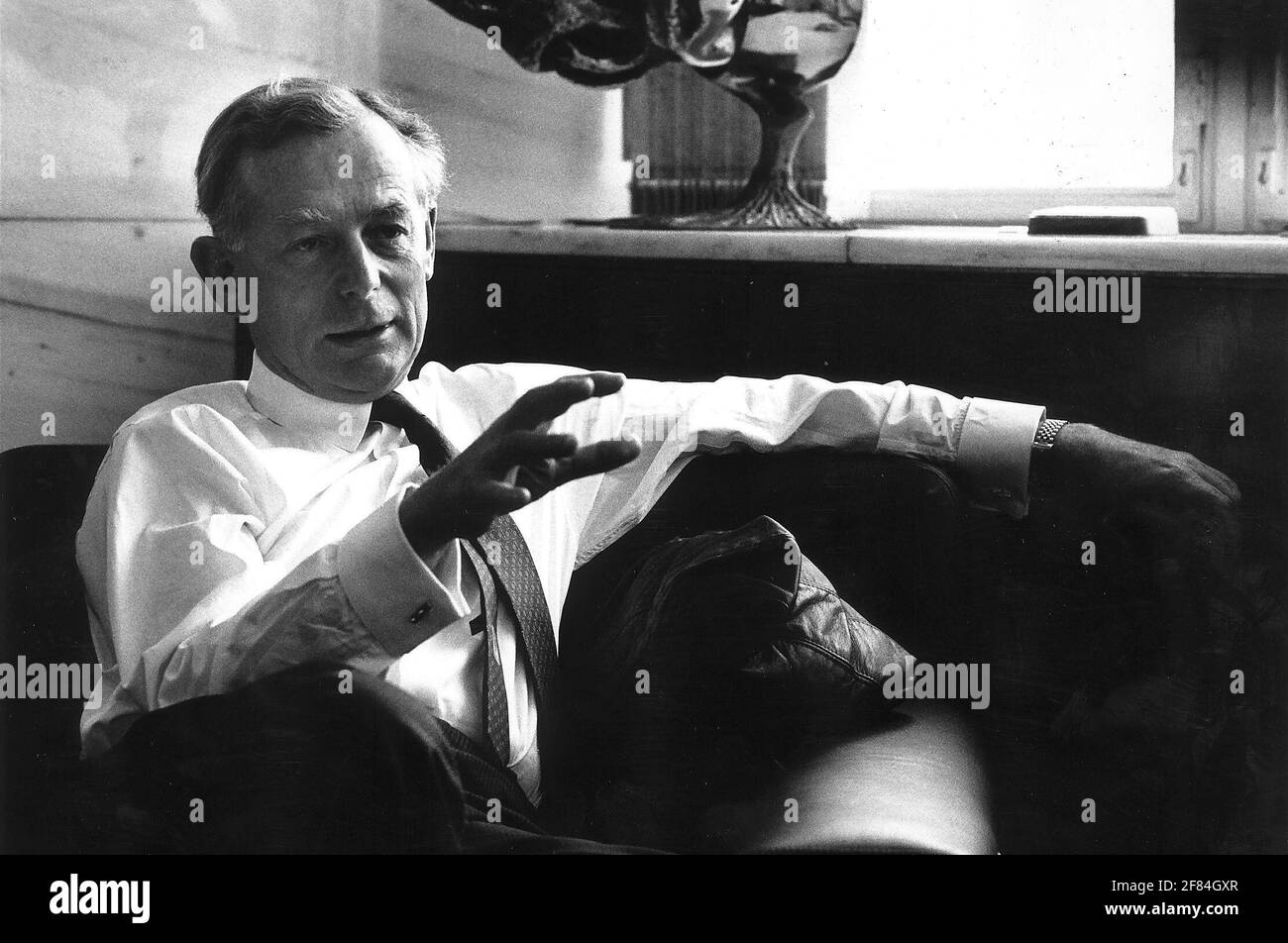 Sir David Plaistow Chairman of Inchcape Stock Photo - Alamy